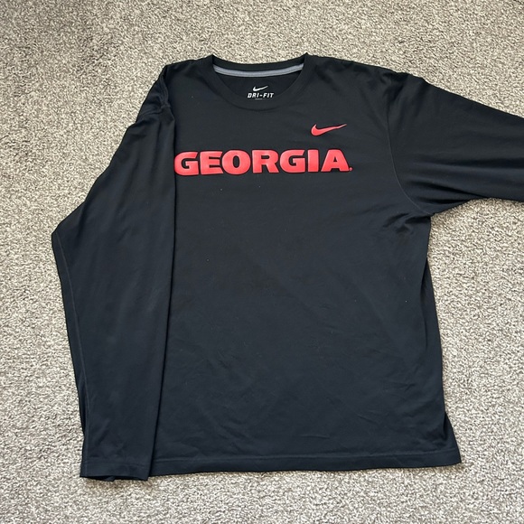 Nike | Tops | University Of Georgia Nike Long Sleeve | Poshmark
